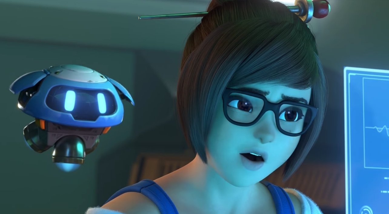 Mei overwatch pyjama - Soldes en image